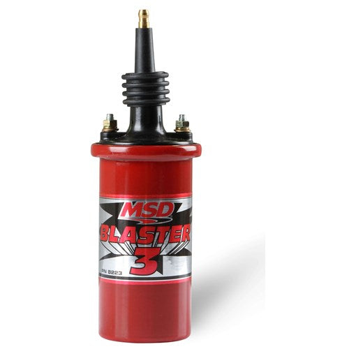 MSD - Blaster 3 Coil Red, 45,000 volts - MSD8223 – Tuners Edge