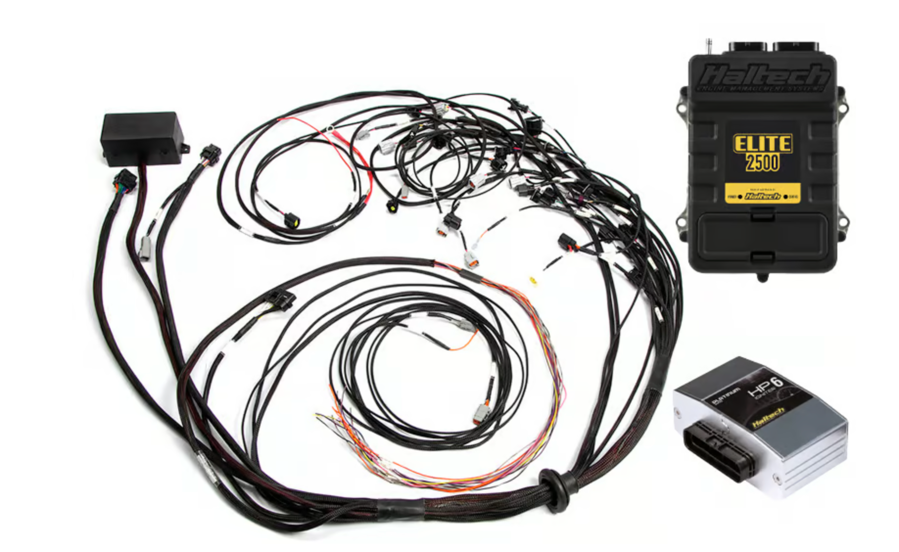 Haltech - Elite 2500 + Terminated Harness Kit For Ford Falcon FG Barra ...