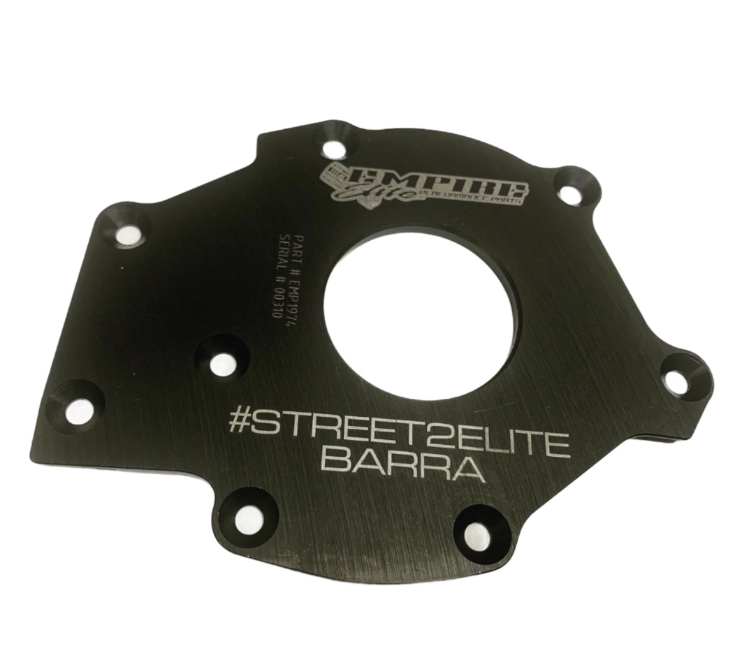 EMPIRE ELITE - BARRA OIL PUMP BACKING PLATE – Tuners Edge