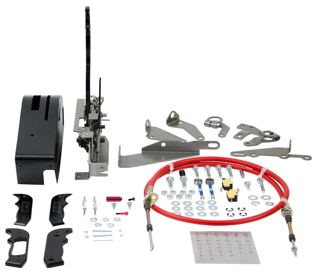 B&M - Stealth Pro Ratchet Shifter Fits 3 & 4 speed GM, Ford & Chrysler ...