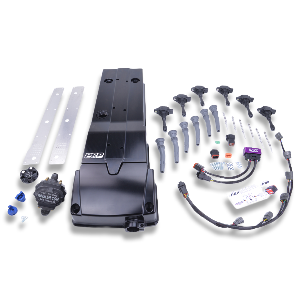 Platinum Racing Products - Ford Barra Billet Rocker Cover and Integrat ...