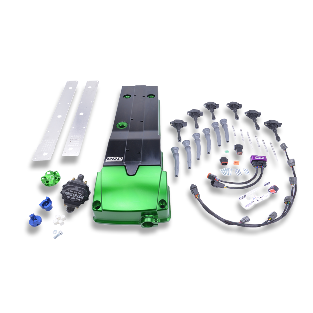 Platinum Racing Products - Ford Barra Billet Rocker Cover and Integrat ...