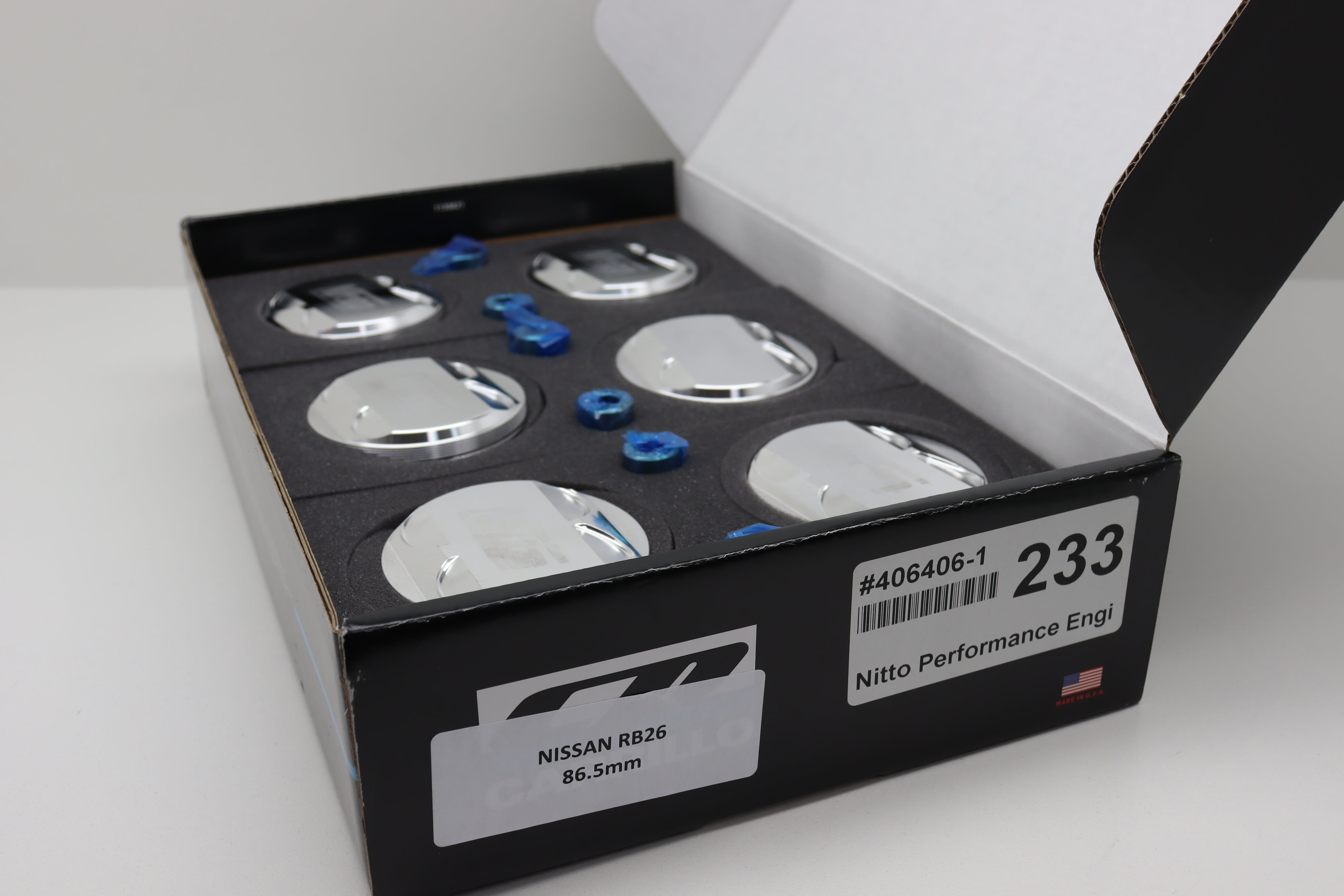 Nitto Performance Engingeering - CP RB26 Standard Stroke Pistons 86.5M ...