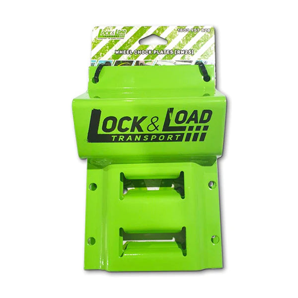 Lock and Load Transport - Wheel Chock Plates (X2) RW25 – Tuners Edge